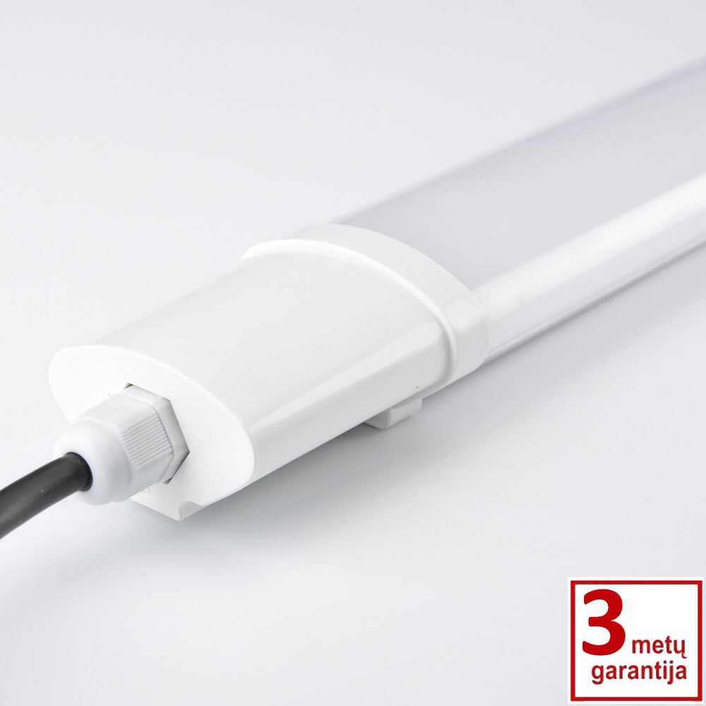 36W 4000K IP65 120cm LED juostinis šviestuvas - LEDlumina