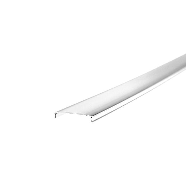2m 13mm priglaistomas aliuminis profilis LED juostai su dangteliu ...