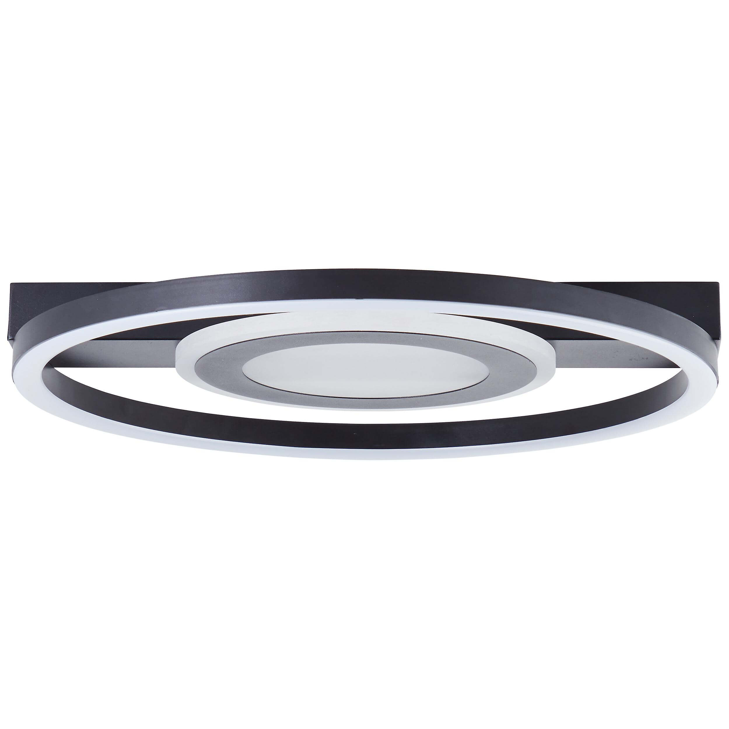 LED šviestuvas 22W 3000K juodas - LEDlumina