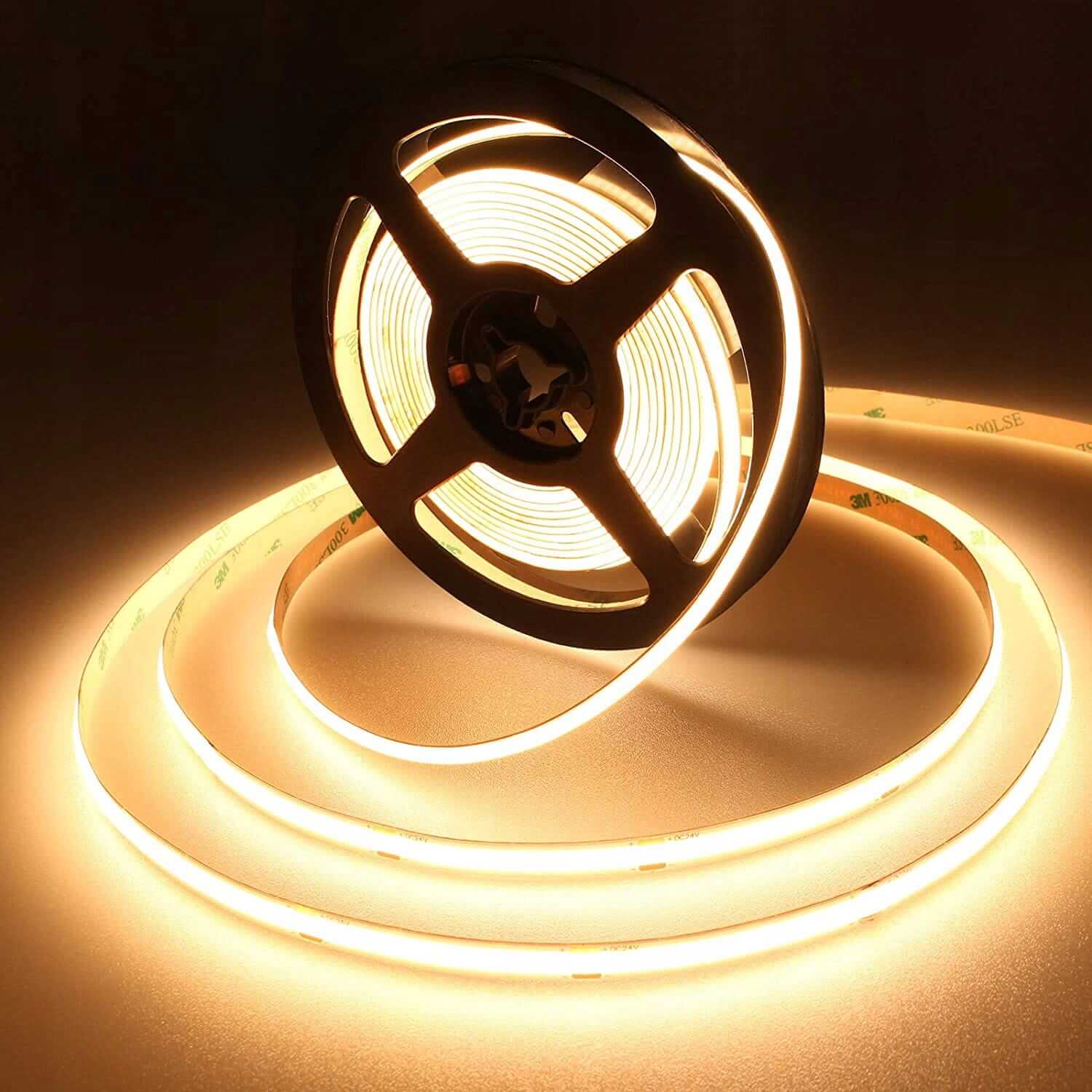 24V 4000K 13W/m COB PREMIUM LED juosta - LEDlumina